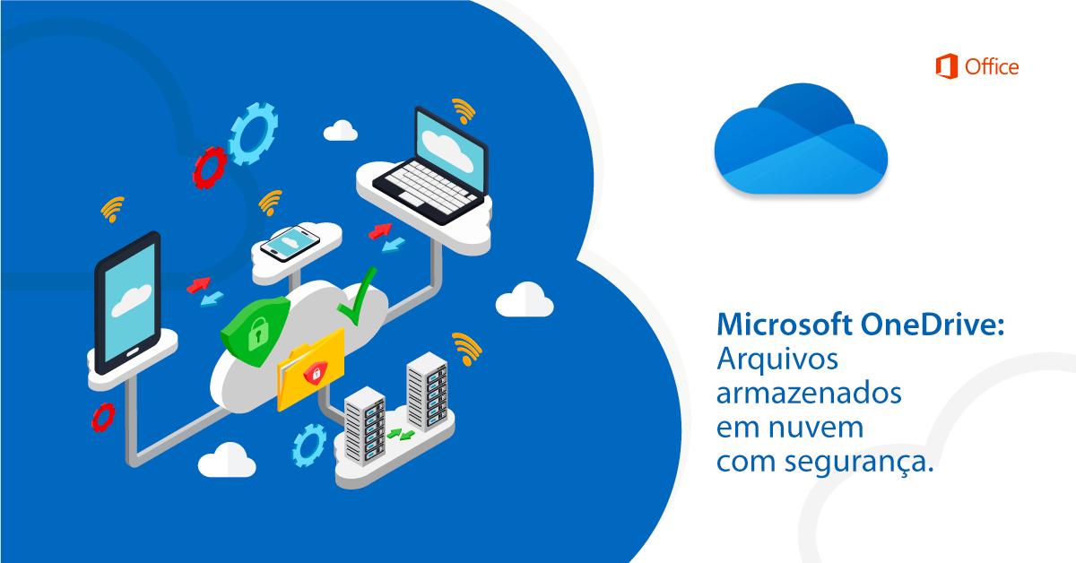 Microsoft OneDrive: Arquivos armazenados em nuvem com segurança